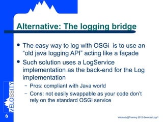 Service Logging | PPT | Operating Systems | Computer Software and Applications