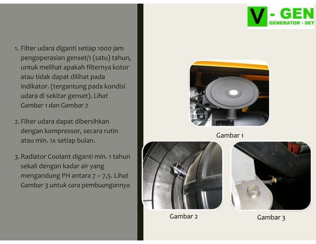 SERVICE & MAINTENANCE PROCEDURES GENSET.pdf