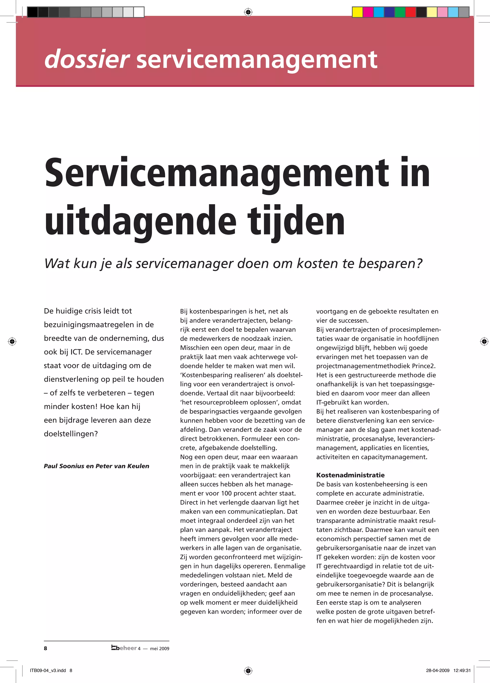 Artikel: Service Management | PDF