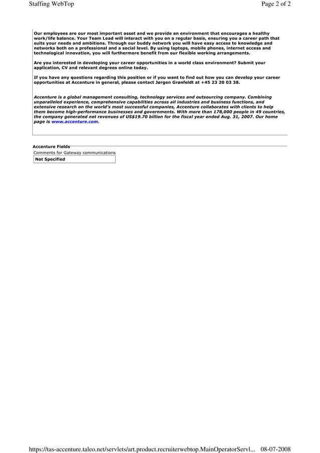 Service management analyst_july_08[1] | PDF