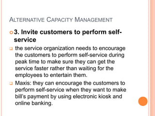 SERVICE MANAGEMENT PRESENTATION (MAXIS) | PPTX