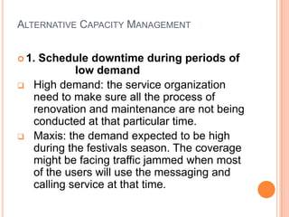 SERVICE MANAGEMENT PRESENTATION (MAXIS) | PPTX