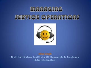 Service mang. | PPT