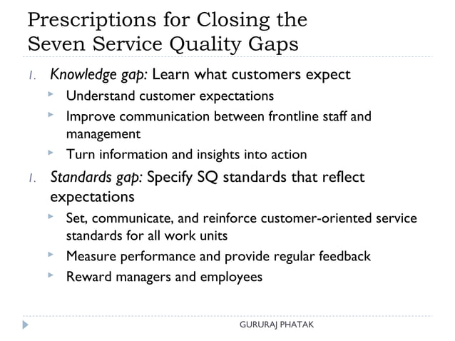 Service marketing With GAPS Model | PPT | Information Services Industry ...