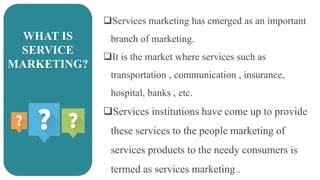 Service Marketing | PPT