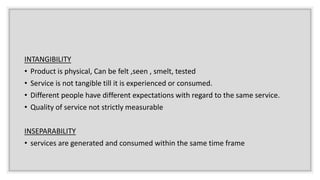 Service marketing | PPT