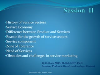 Service marketing | PPTX