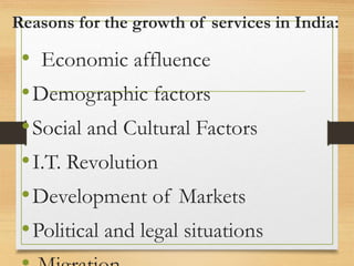 Service marketing, CLASSIFICATION OF SERVICE | PPTX