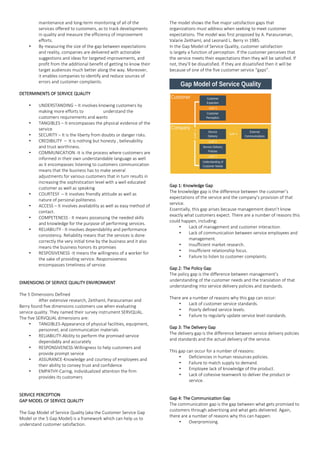 Service marketing Notes | PDF