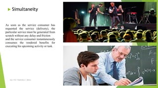 Service marketing service charecteristics & marketing triangle | PDF