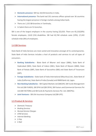 State Bank of India | PDF