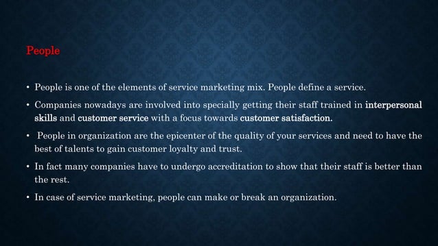 Service marketing mix | PPTX | Marketing and Advertising | Business