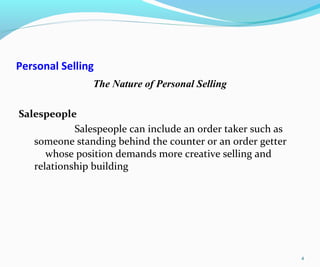Personal Selling and Sales Promotion | PPT