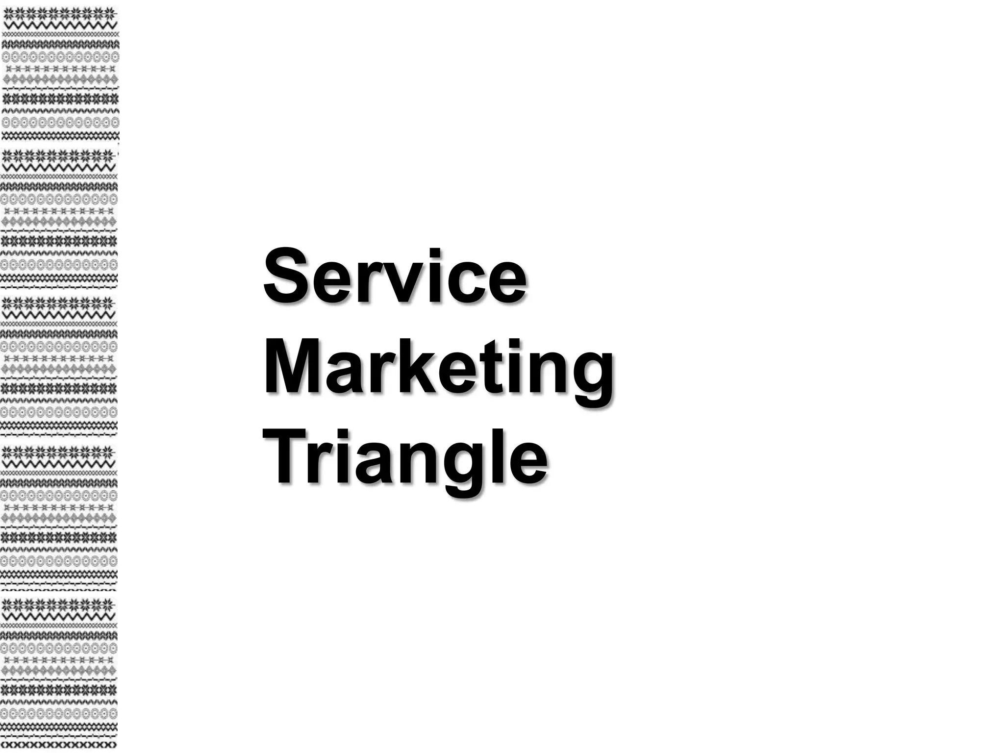 Service marketing triangle | PPTX