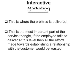 Service marketing triangle | PPTX