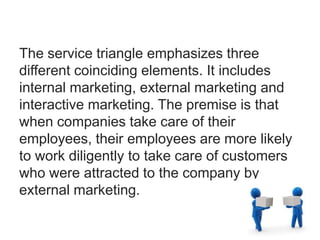 Service marketing triangle | PPTX