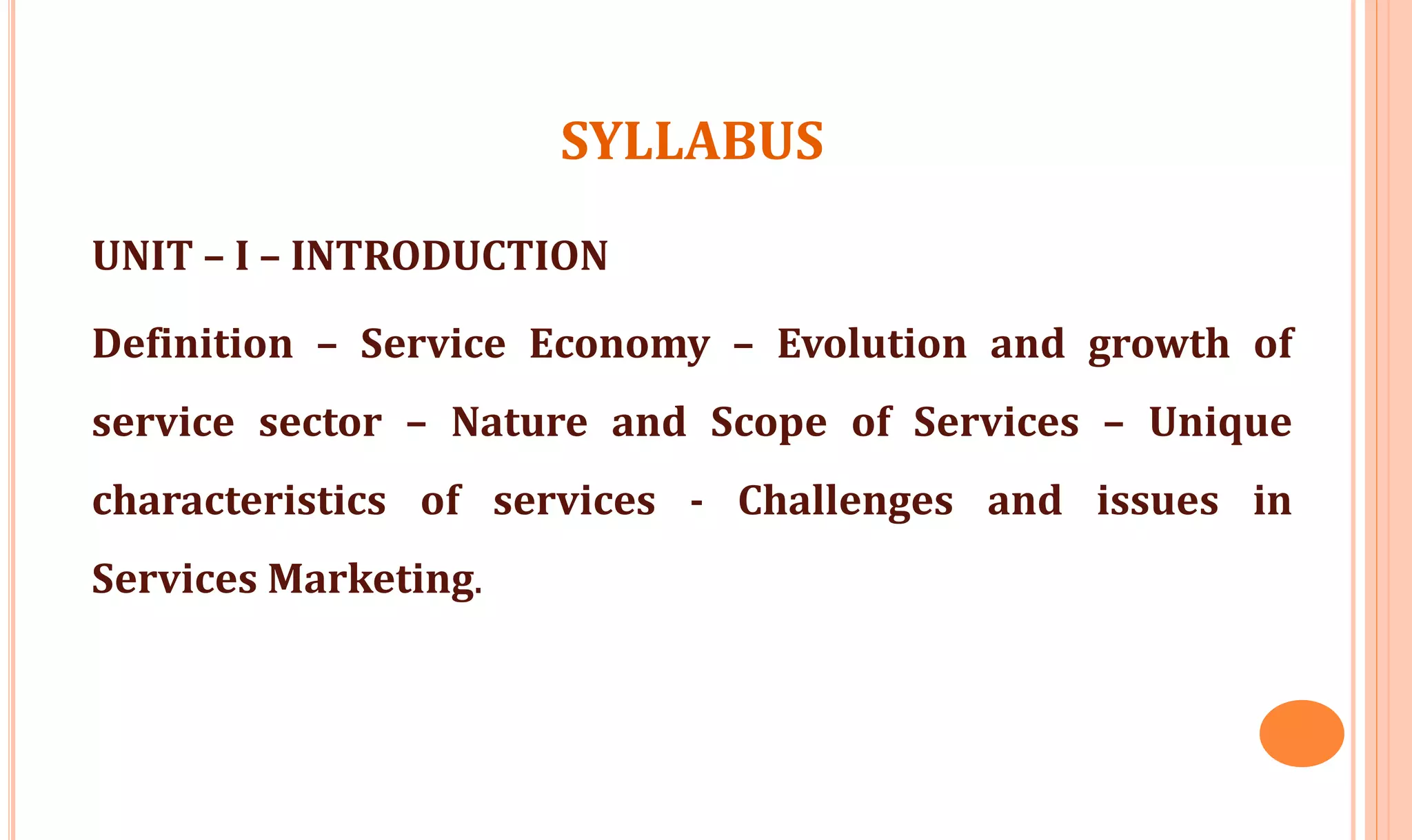 Service Marketing | PPTX | Information Services Industry | Industries