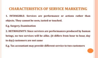 Service Marketing | PPTX | Information Services Industry | Industries