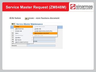 SNService Master Request from ZM848M.ppt