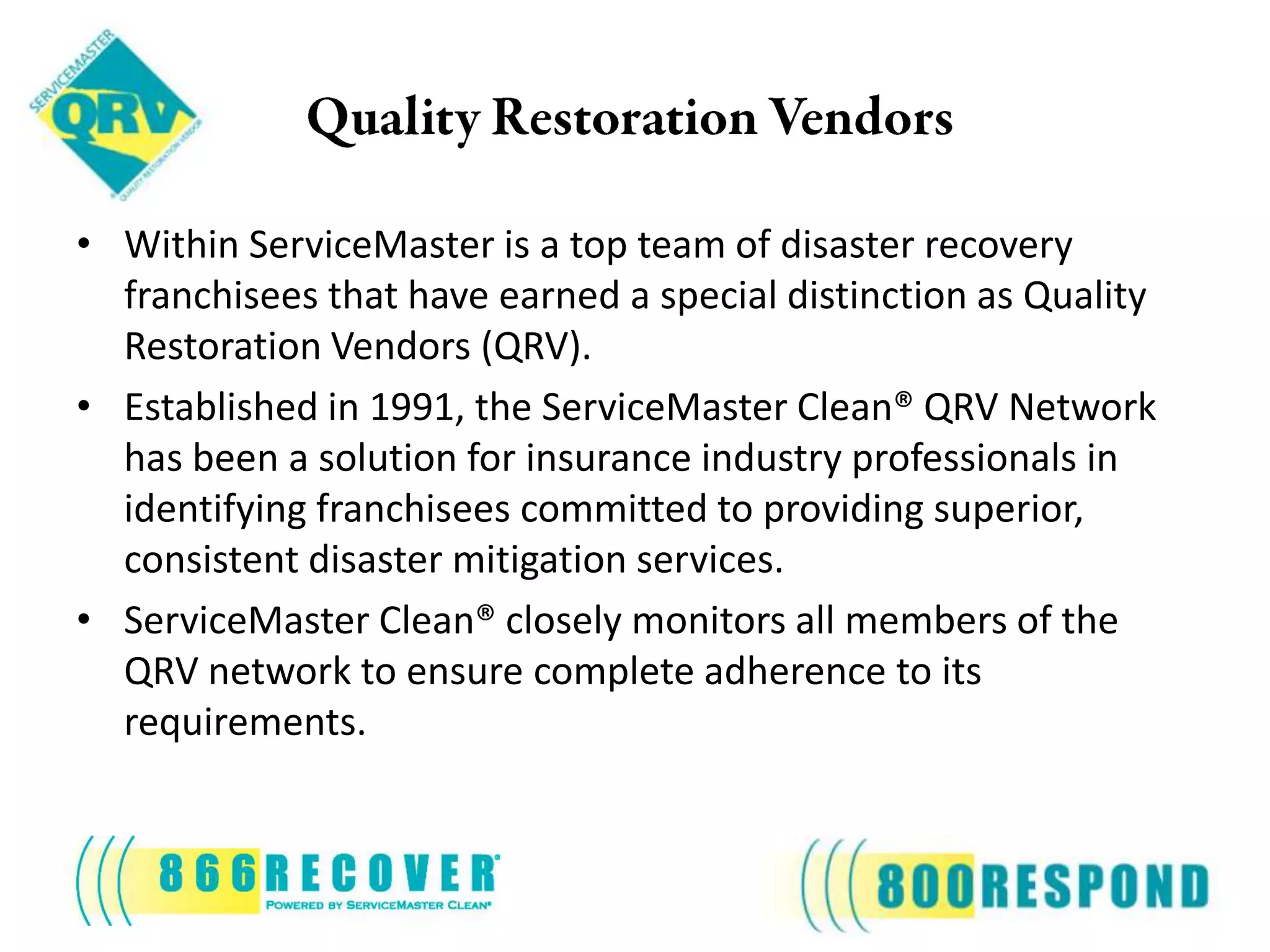 Service Master Response | PPSX