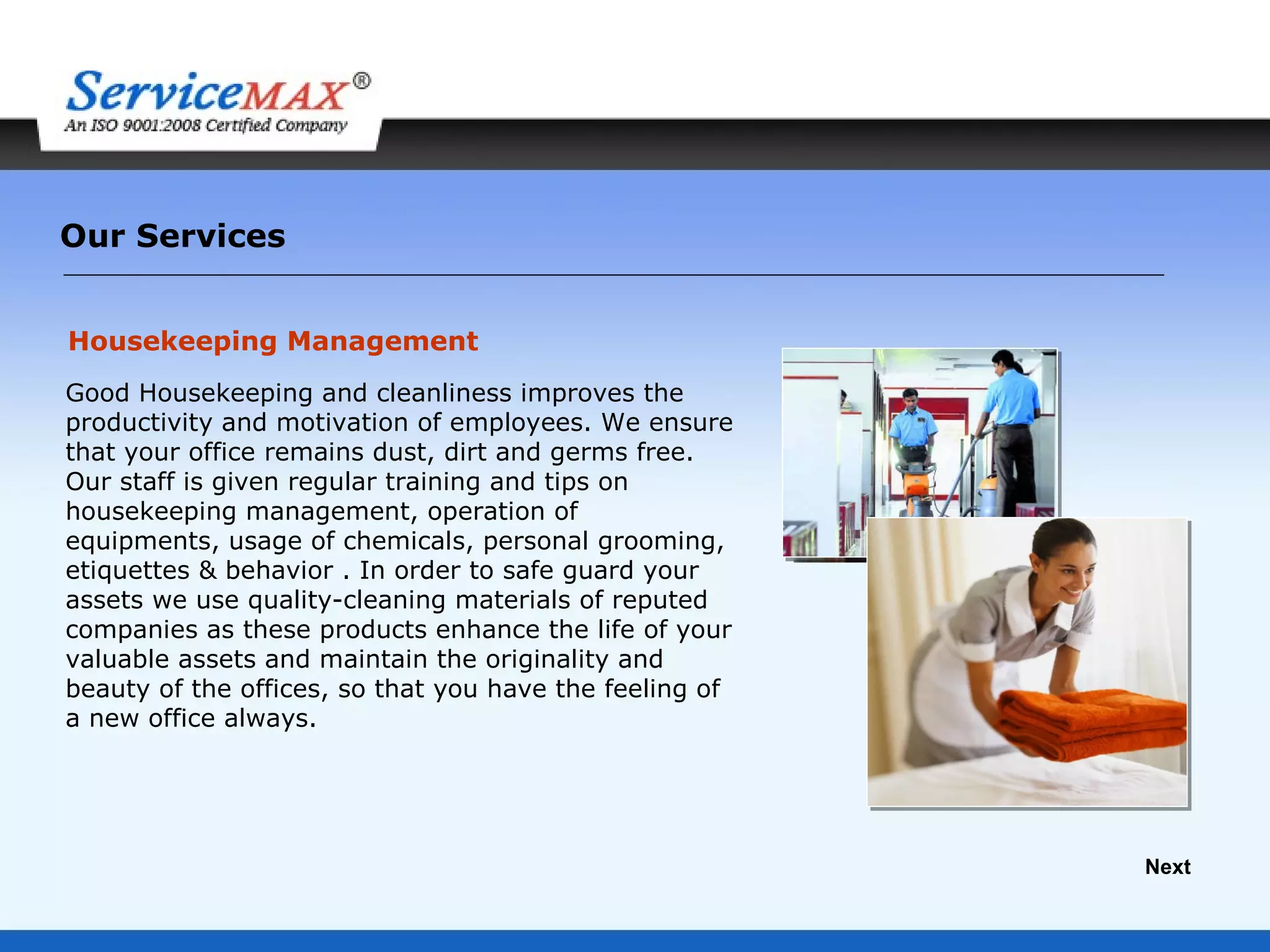 Servicemax company profile ppt | PPT