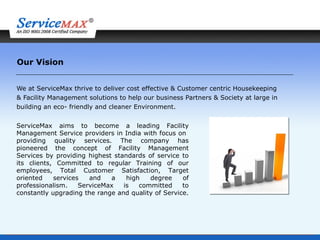 Servicemax company profile ppt | PPT