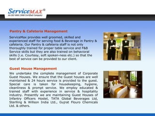 Servicemax company profile ppt | PPT