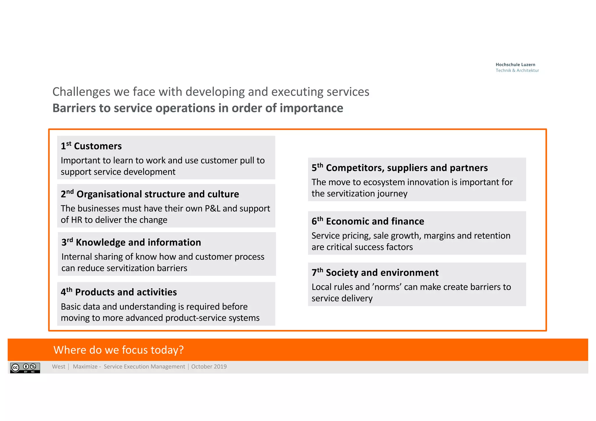 Service Operations Management Challenges | PDF