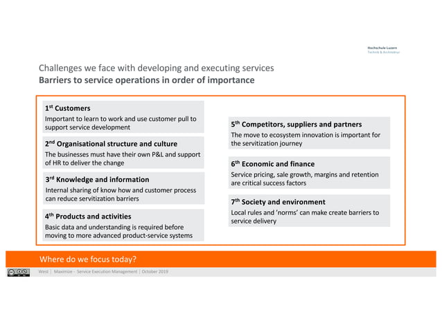 Service Operations Management Challenges | PDF