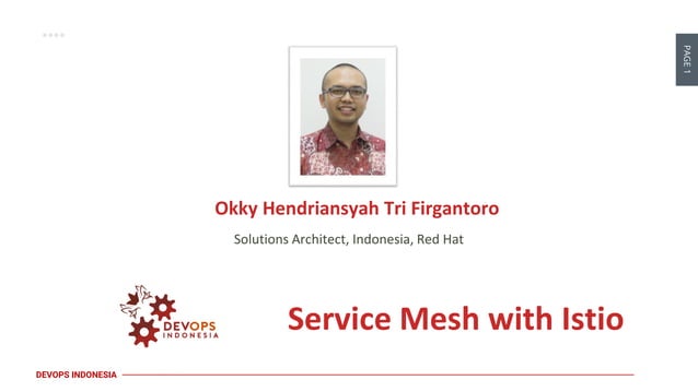 Service mesh with istio | PPT