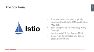 Service mesh with istio | PDF