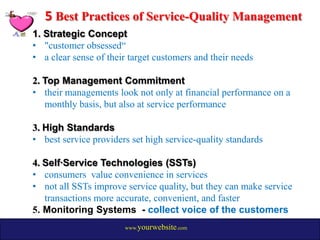 Designing and Managing Service | PPT