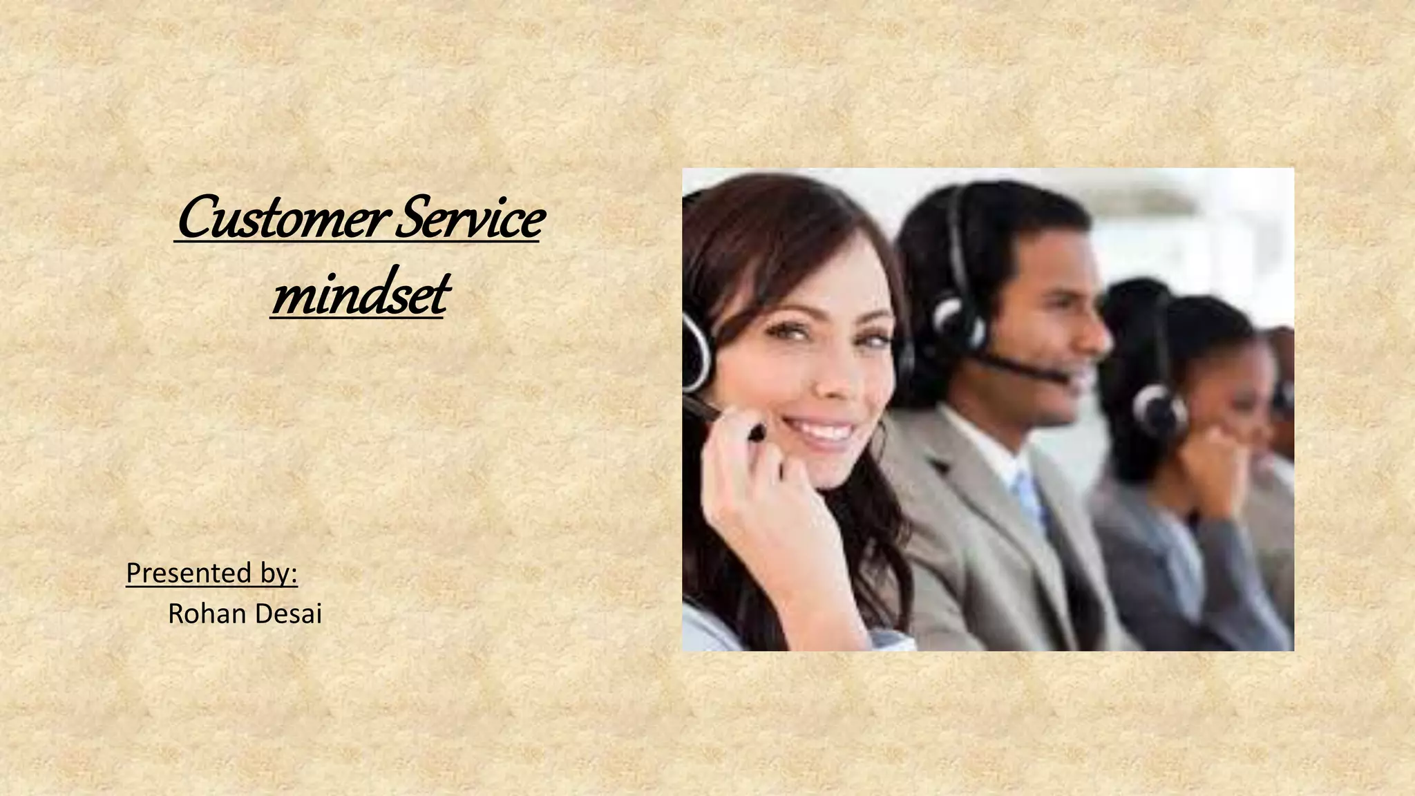 Service mindset | PPTX