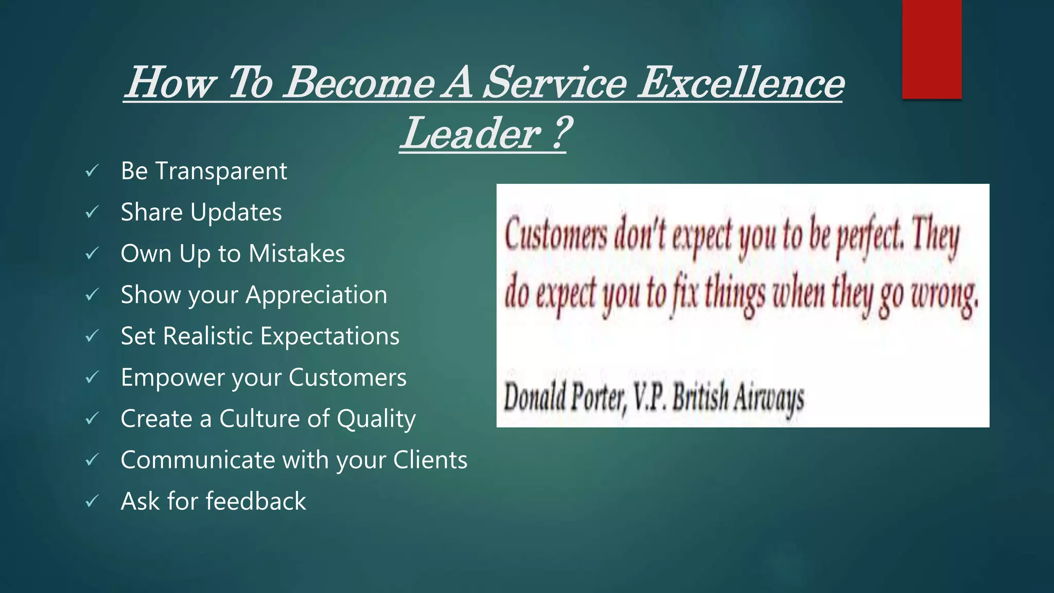 Service mindset | PPTX