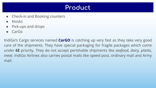 Service Marketing - IndiGo | PPTX
