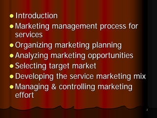 Services Marketing Management | PDF