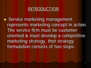 Services Marketing Management | PDF