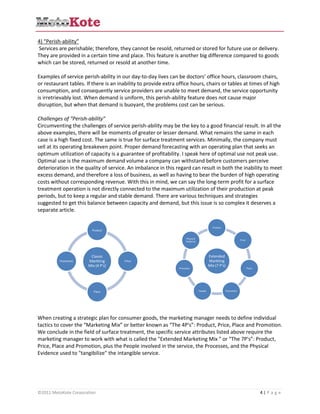 Service Marketing Theory Applied To Surface Treatment A.Paiva | PDF