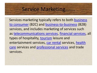 Service Marketing Power point Slide presentation | PPTX