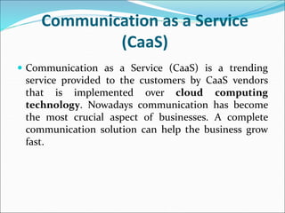 Service Models - Databas - Monitoring - Communication.ppt