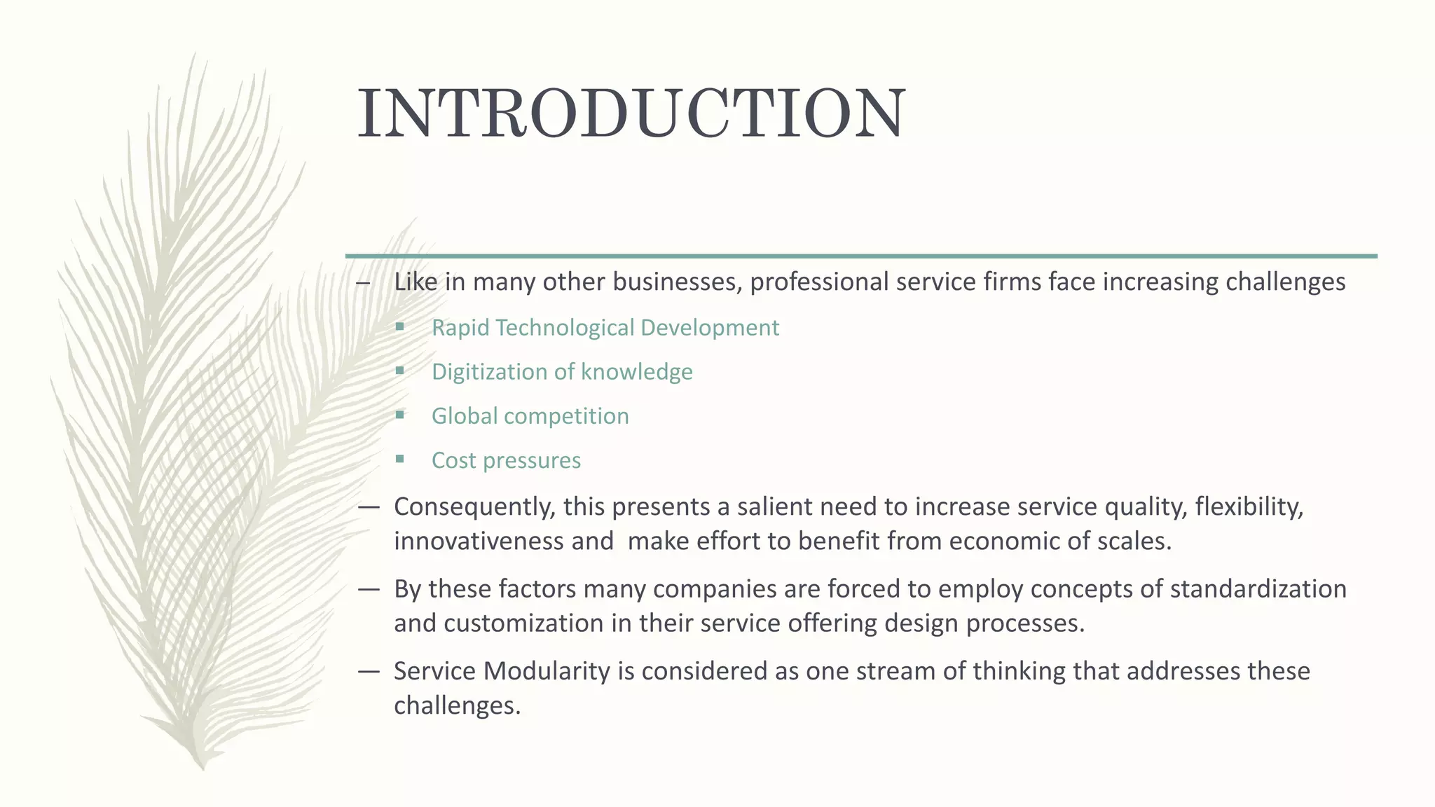 Service modularity | PPTX