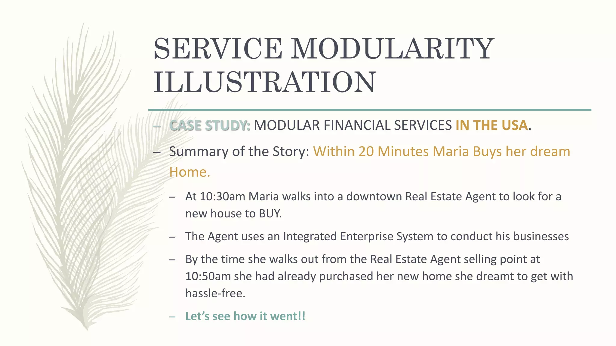 Service modularity | PPTX