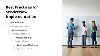 ServiceNow Implementation for IT Leaders: Challenges and Solutions | PPTX