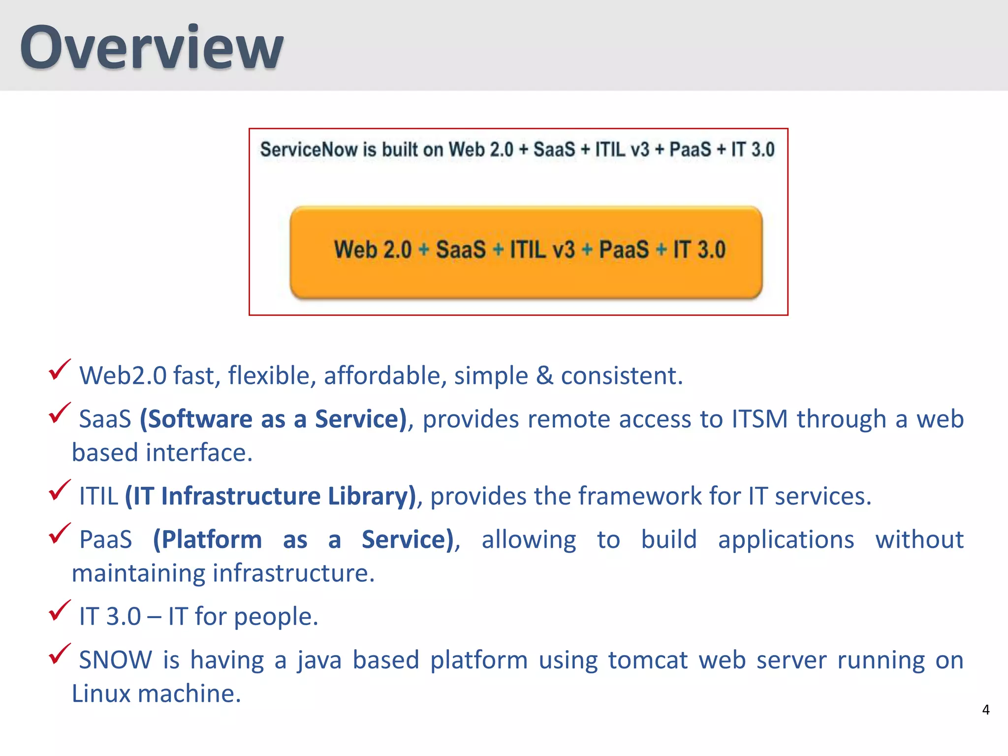 Servicenow Introduction Pptx