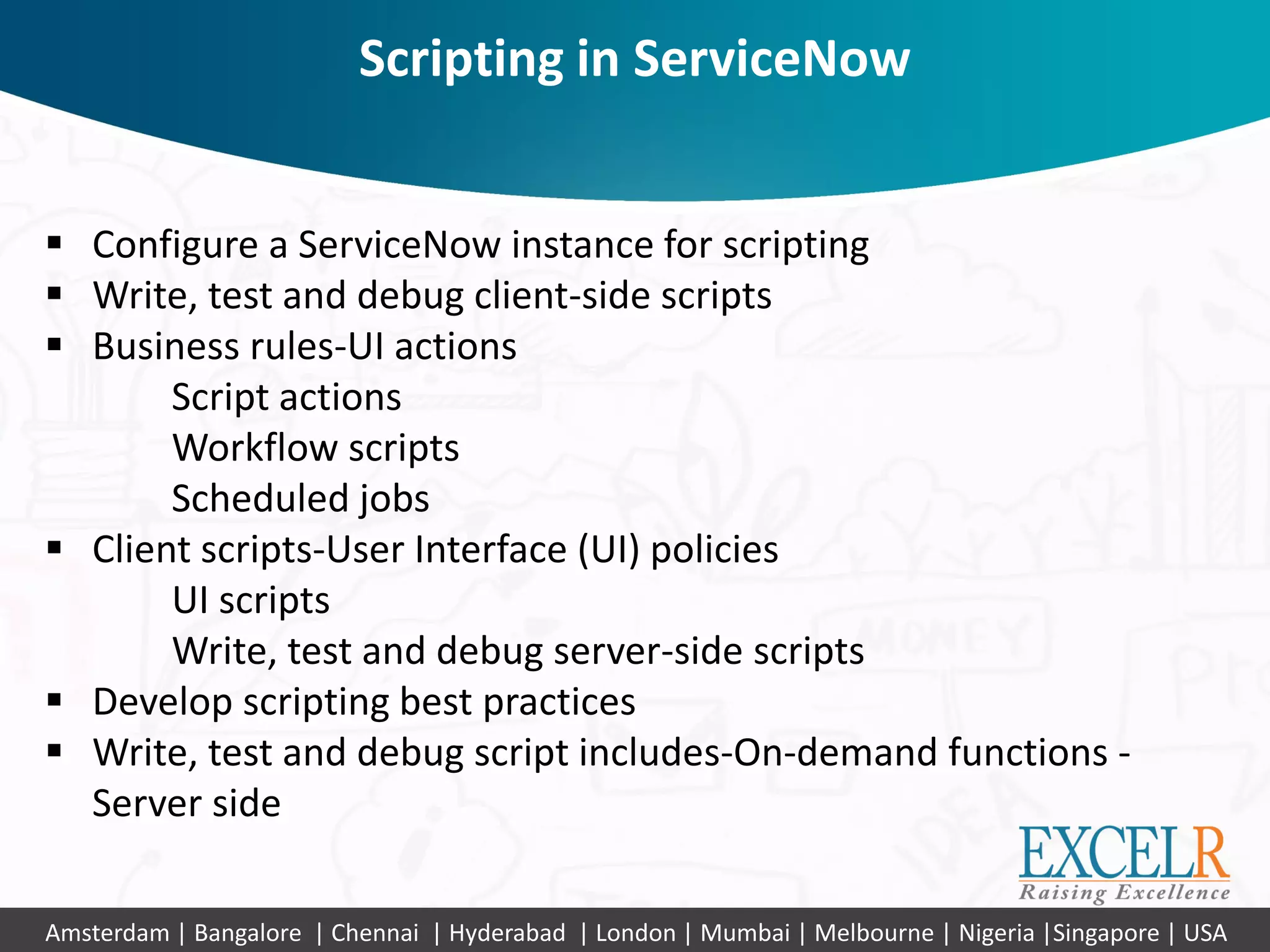 Service now adminstration & developer (1) | PDF