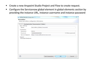 Servicenow connector | PPT