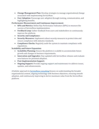 ServiceNow Consulting Roadmaps and Holistics approach.pdf