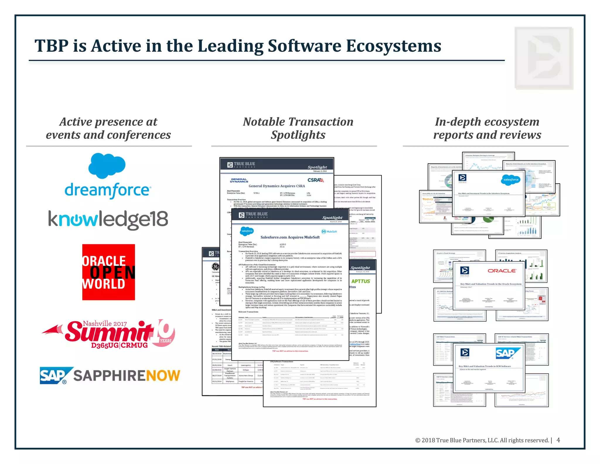 ServiceNow ecosystem - True Blue Partners - Review of key investment ...