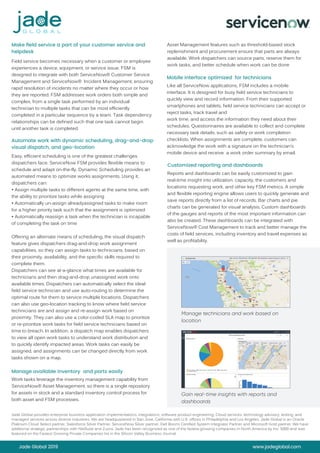 ServiceNow Field Service Management | PDF