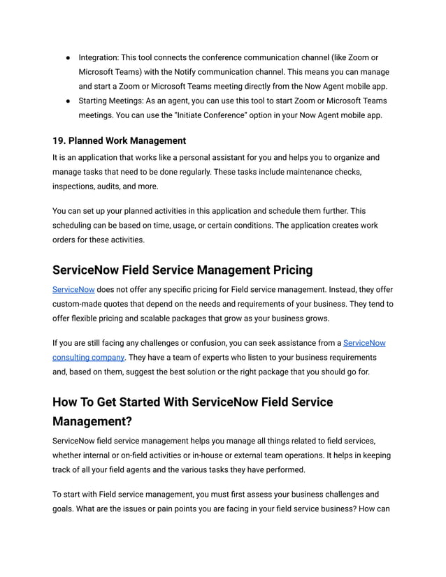 ServiceNow Field Service Management: Transforms Field Operations for ...
